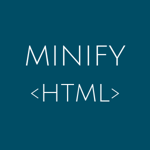 Minify HTML tool to compress HTML, CSS and Javacsript.